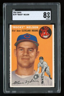 1954 Topps #199 Rocky Nelson SGC 8 NM/MT #1898531 | eBay