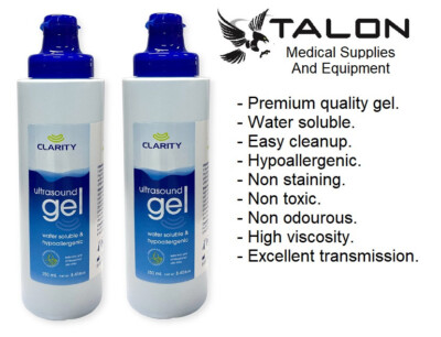Clarity Ultrasound & TENS Gel 4x250ml – Conductive Physiotherapy ...
