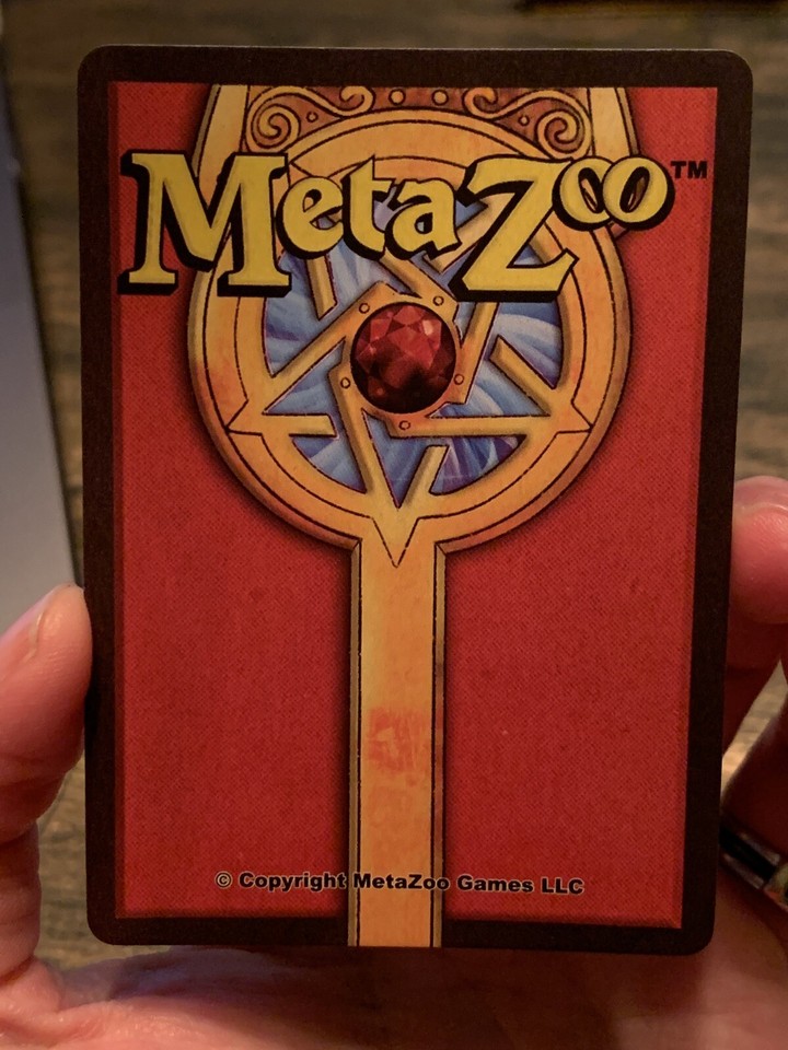 MetaZoo Cryptid Nation Card Ghost Deer 120/159 1st Edition Reverse Holo ...