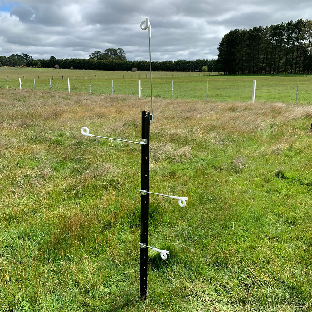 Electric Fence Pigtail Insulators 25 PKT 15cm Outrigger Off Set | eBay ...