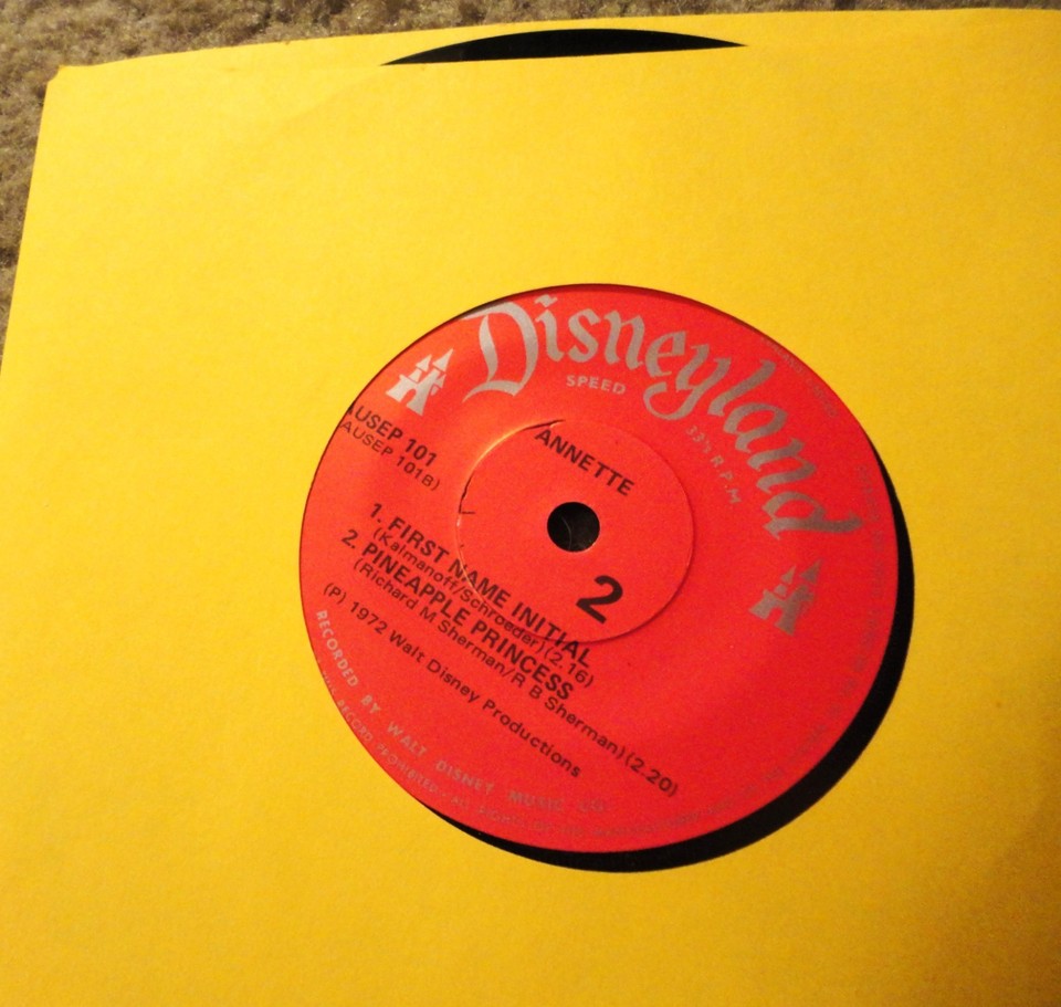 Annette Funicello * EP * Australian * Her Biggest Hits On One Record ...
