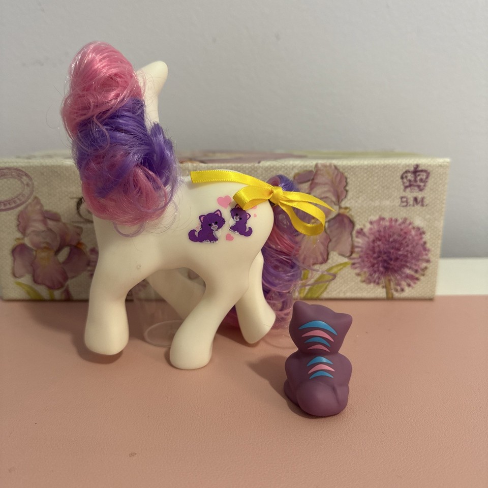 MLP HQG1C - White Kitty Love & Keeper the Cat - CUSTOM - USA Shipping ...