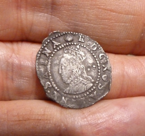 Elizabeth I Hammered Silver Half Groat. | eBay UK