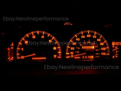 Amber Orange Cluster LED Bulb Kit for Toyota 4Runner 3rd Gen 1996-1998 ...