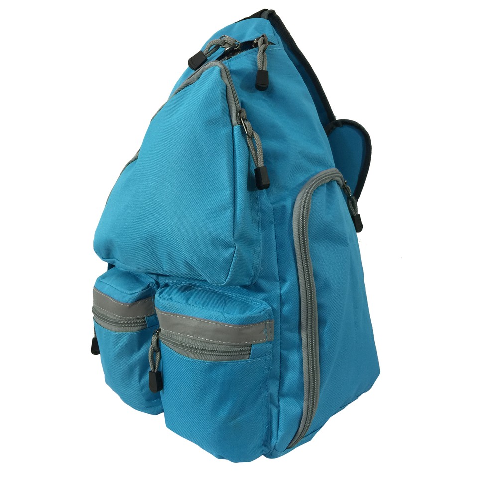 19" Large Sling Backpack in Bright Colors, Daypack w/Reflective Safety ...