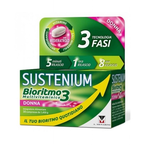 Sustenium Bioritmo 3 Donna Menarini 30 Compresse 8059591080467 | eBay