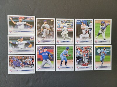 TEXAS RANGERS BASEBALL CARDS Your Pick Complete your Collection 2020 ...