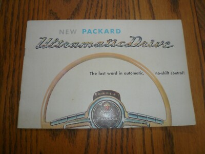1949 Packard Ultramatic Drive Sales Brochure - Vintage | eBay