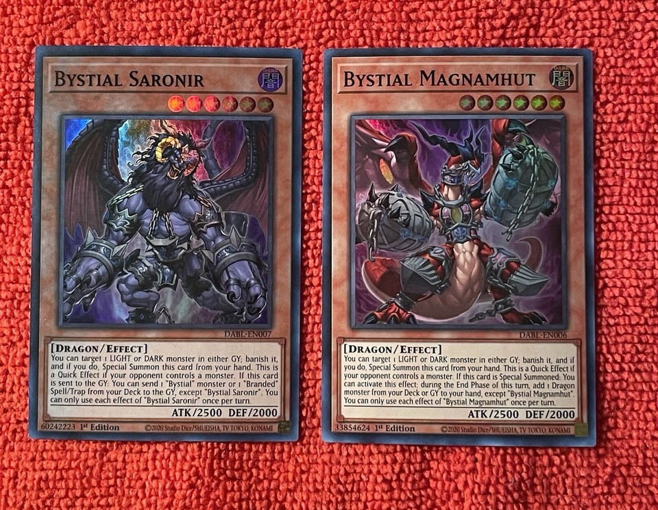 YuGiOh! - Bystial Saronir / Magnamhut - Darkwing Blast (DABL) - Super ...