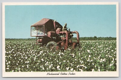 Mechanical Cotton Picker, International Harvester, Chrome Unposted | eBay
