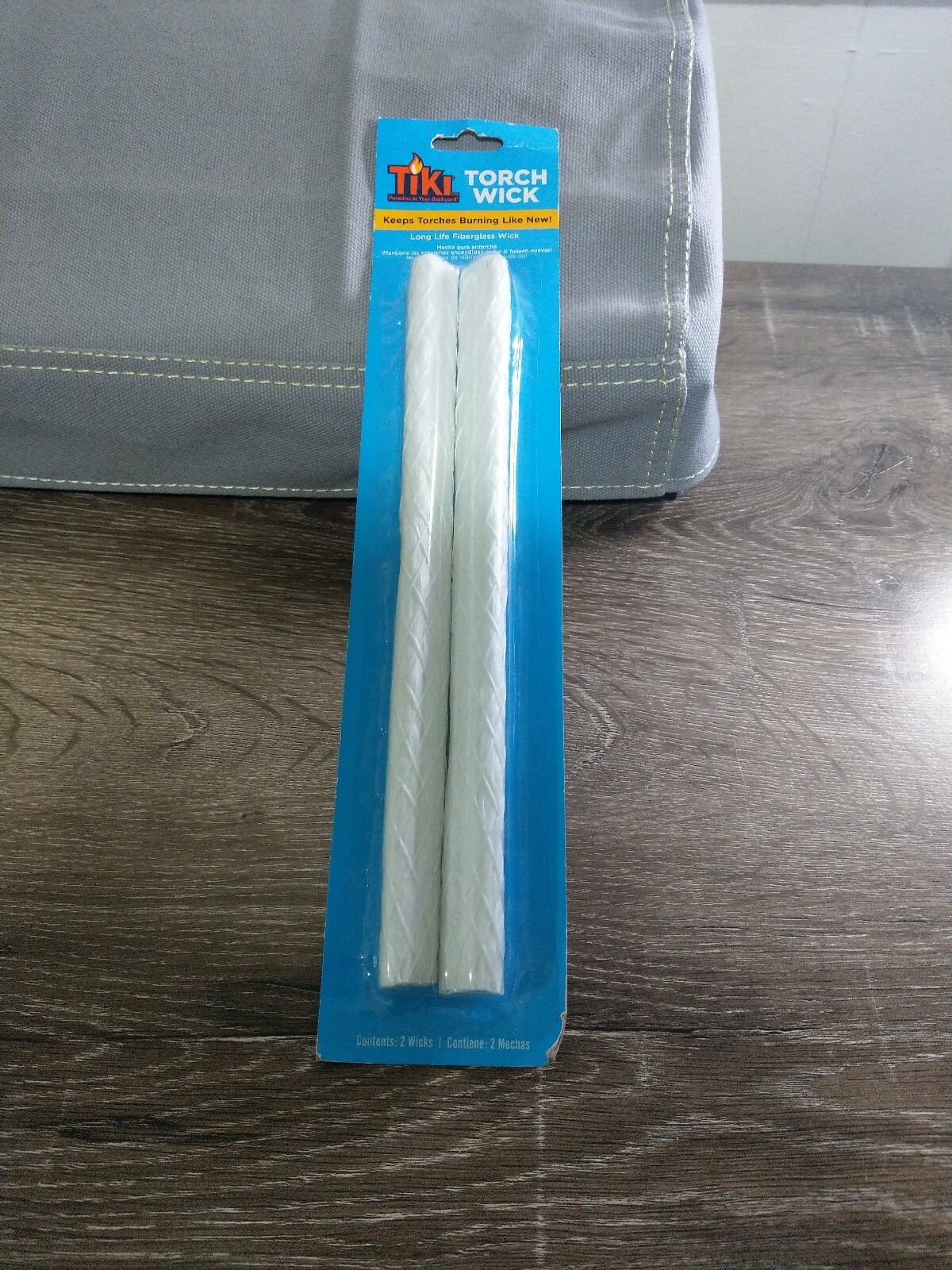 White Fiberglass Torch Wicks TIKI 2pk 9" High Quality Replacement ...