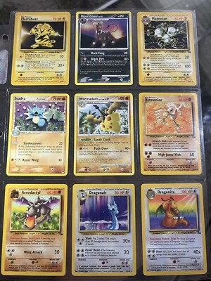 Pokémon Rare Base Set with Evolutions Collectors Gems | eBay