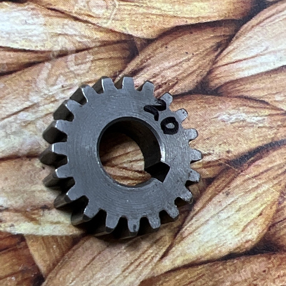 Rockwell Delta 10" Metal Lathe QC Gear Box 20T 20 Tooth Gear # 414-02 ...