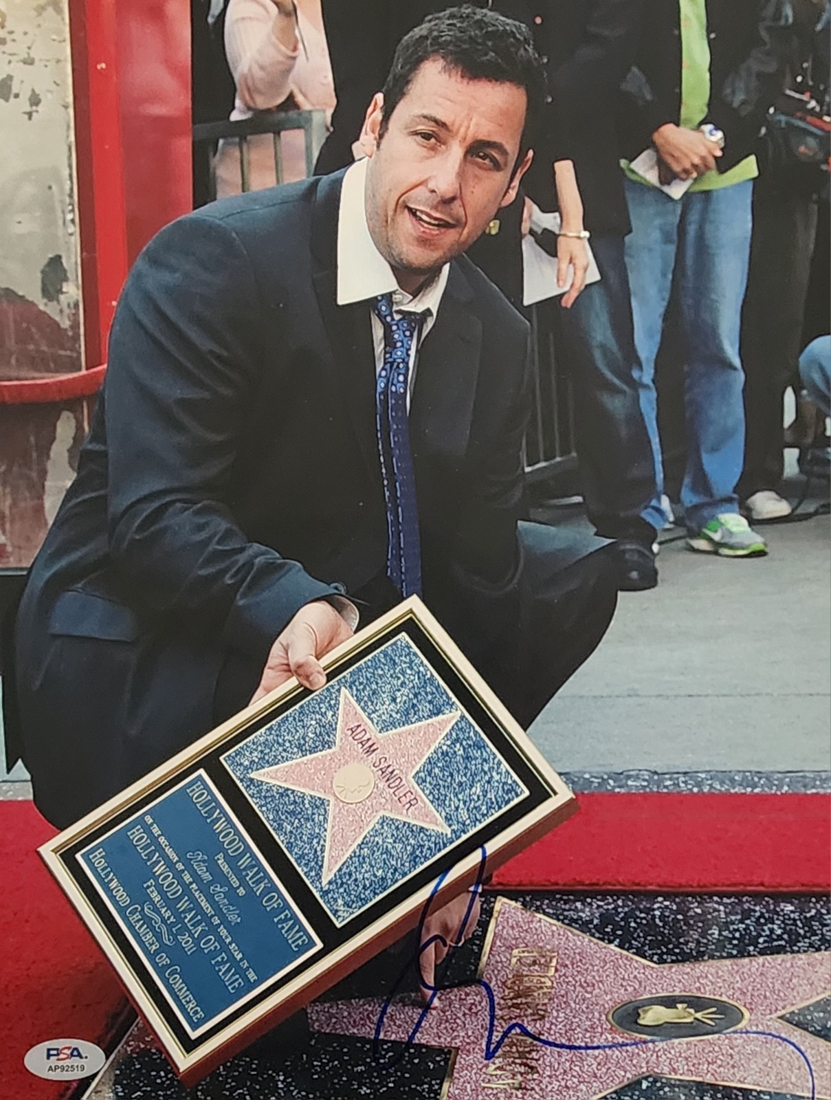 Adam Sandler Signed 11x14 Autographed Photo Actor Comedian SNL Happy ...