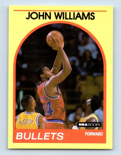 1990-91 Hoops 100 Superstars John Williams Washington Bullets #100 | eBay