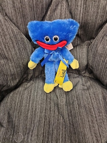 2022 Series 1 POPPY PLAYTIME Blue Smiling Huggy Wuggy 8" Plush NEW WITH ...
