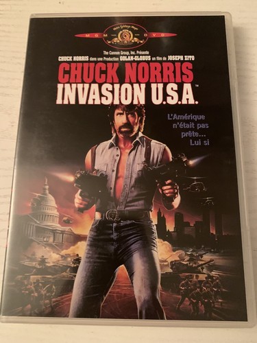 Dvd Invasion USA 1985 Chuck Norris Action Vintage Années 80 Joseph Zito ...