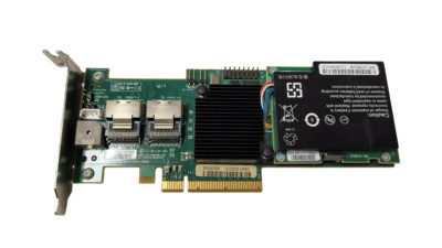 LSI L3-01144-10A 8708EM2 MegaRAID SAS LP 8-Port Raid Controller Card w ...