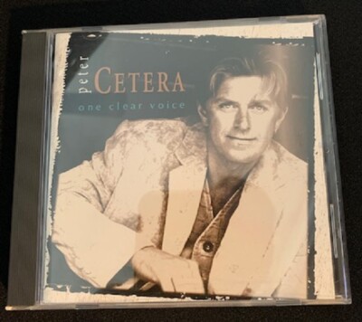Peter Cetera - One Clear Voice CD - Rare - Chicago Lead Singer - Like ...