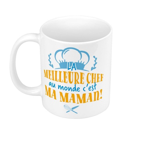 Tasse Céramique Mug Idée Cadeau La Meilleure Chef au Monde c'est ma ...