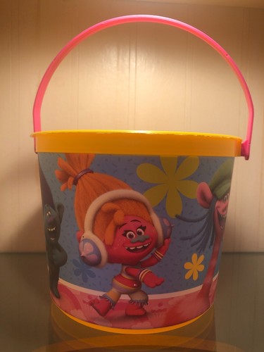 Trolls Kids Birthday Party Favor Pail Bucket Container 4.5 Inch Tall | eBay