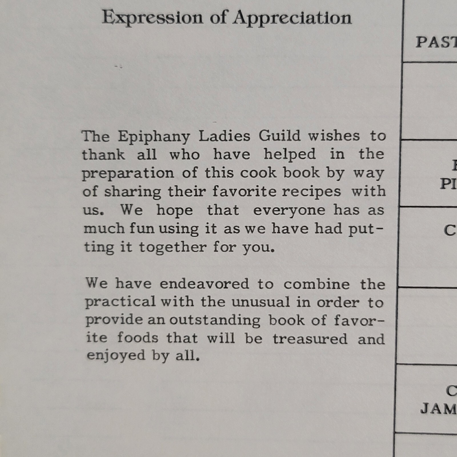 Vtg Favorite Recipes of Epiphany Parish Ladies Guild Cheshire, CT ...