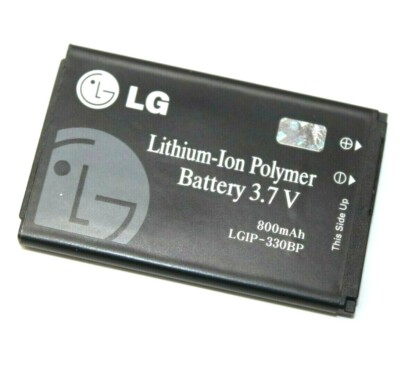 LG LGIP-330BP Replacement Lithium Ion Polymer Battery 3.7V 800mAh for ...