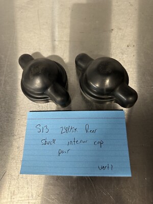 89-94 Nissan 240sx Rear Coilover Shock Cap Pair S13 Rubber Cover Dust ...