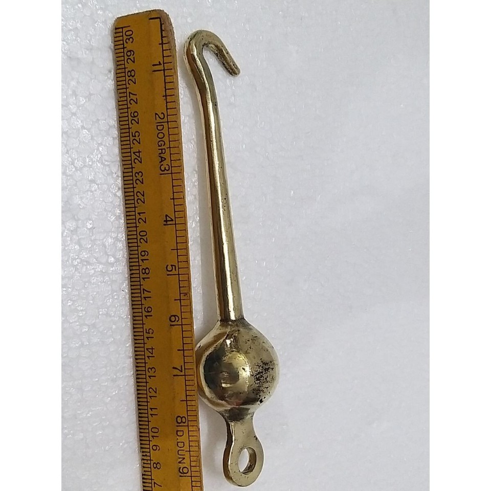 Marine Brass BELL CLAPPER - 9" - BRASS - Great Sounding /Boat Bell (522 ...