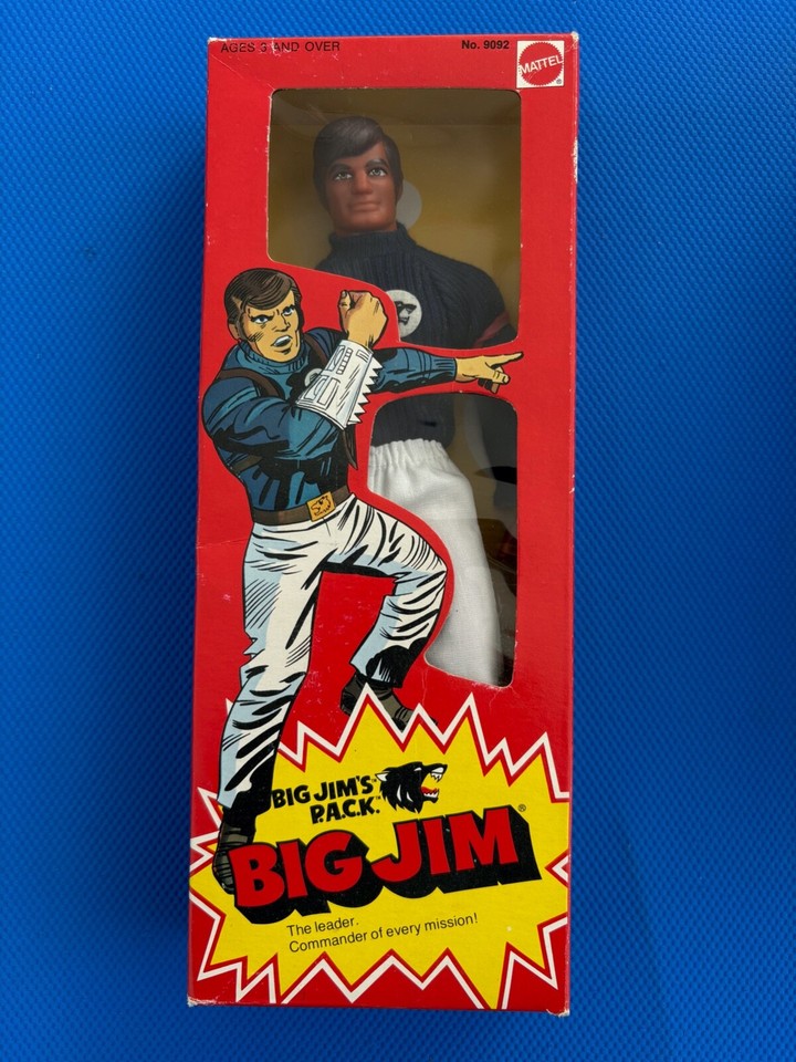 1975 Mattel BIG JIM PACK !!! Full Basic Set !!! FACTORY SEALED !!! very ...