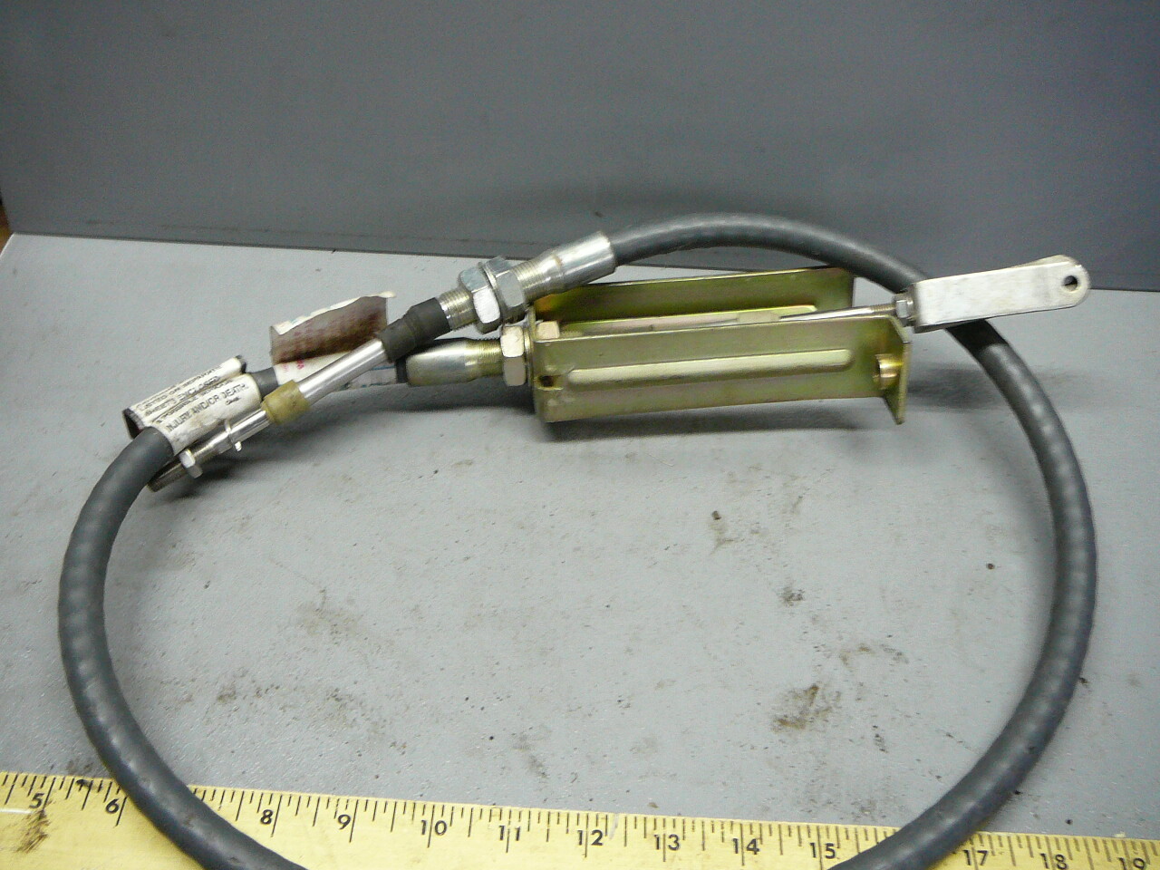 TUTHILL CABLECRAFT 1746MTT-2-55 PUSH-PULL CONTROL CABLE, 250 # PUSH 400 ...