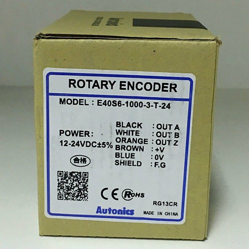 Autonics E40S6-1000-3-T-24 Rotary Encoder New One E40S610003T24 Free ...