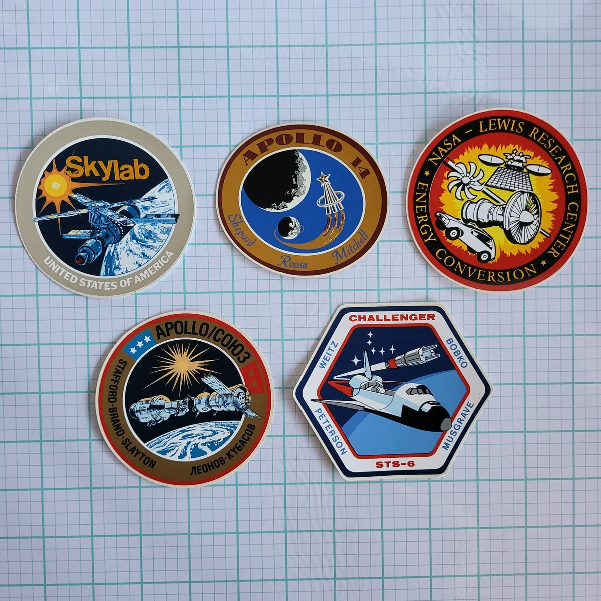 Nasa Apollo Stickers