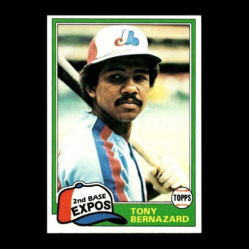 Tony Bernazard 1981 Topps Montreal Expos #413 Nice! | eBay