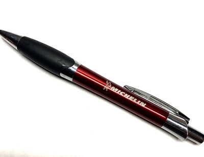 MICHELIN * Drug Rep Pen * Metal * Burgundy and Silver * REDUCED! | eBay