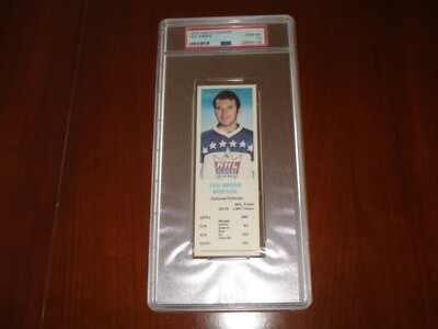 1970 DAD'S COOKIES Ted Green BOSTON BRUINS PSA 10 | eBay