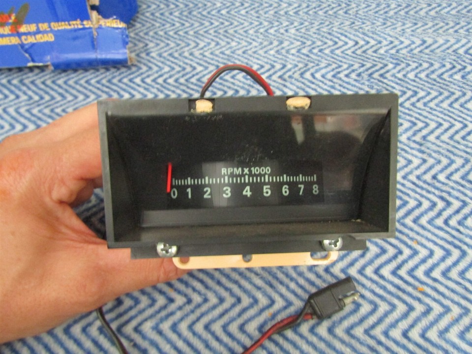 1970 1971 FORD TORINO COBRA GT RANCHERO RIBBON TACH TACHOMETER RESTORED ...