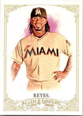 2012 Topps Allen & Ginter #142 Jose Reyes NearMint/Mint | eBay