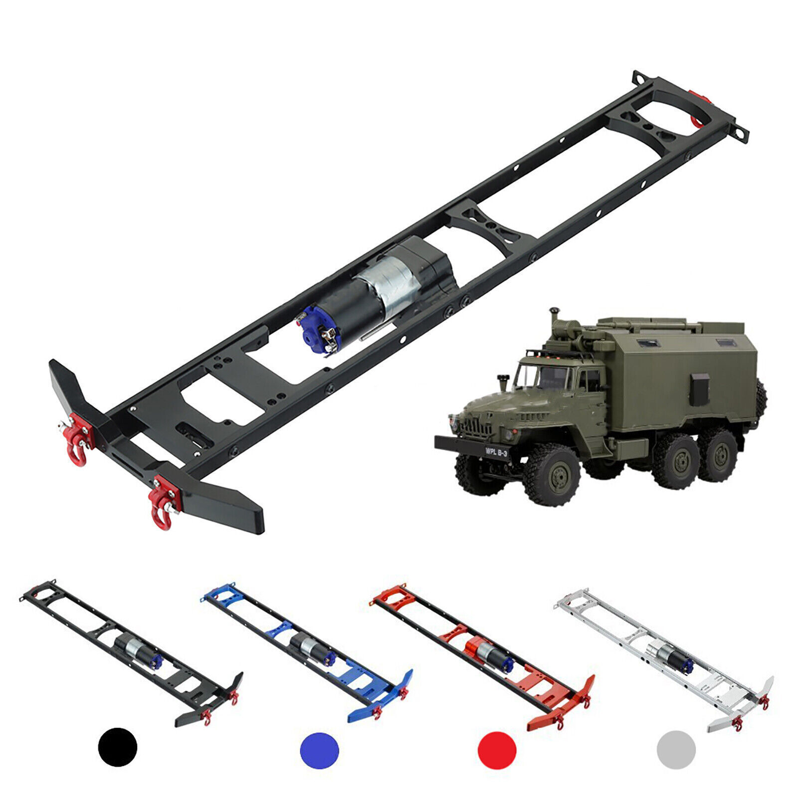 Metal RC Car Chassis Frame Kits for B36 B16 JJRC Q60 Q63 Q75 1/16 ...