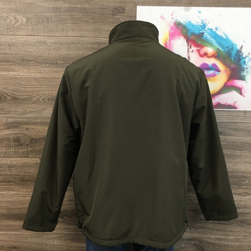 VINTAGE Irish Setter Men's Reversible Fleece 1/4 Zip Pullover Jacket XL ...