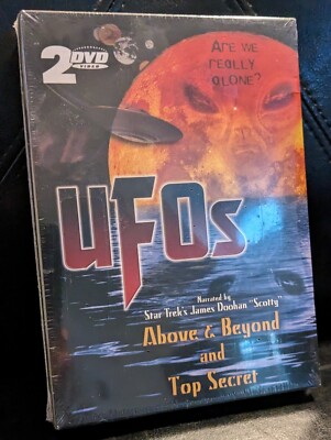 UFOs - Above & Beyond & Top Secret DVD Box Set Narrated by James Doohan ...