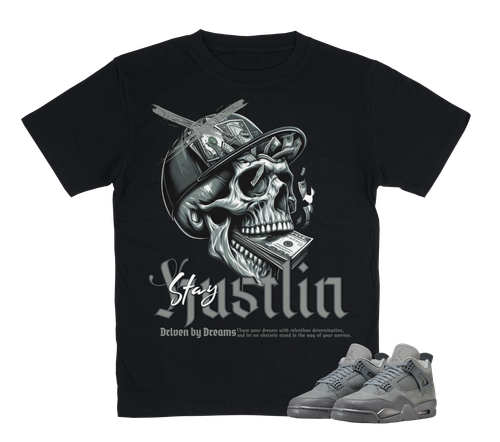 Jordan 4 Paris Olympics Shirt to Match - Stay Hustlin T-Shirt | eBay