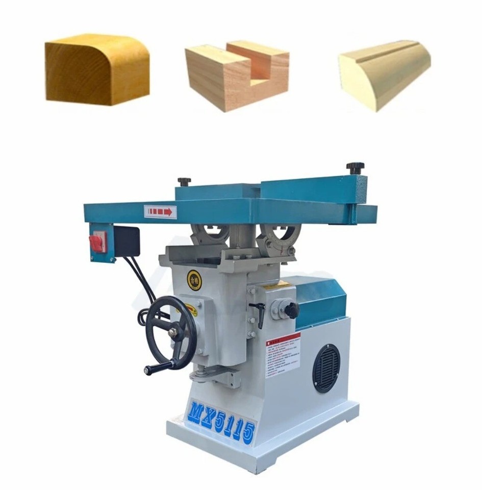 MX5115 Cabinet Door Small Vertical Router Milling Wood Spindle Moulder ...