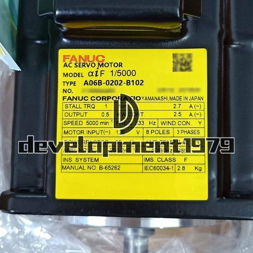 1PCS New Fanuc servo motor A06B-0202-B102 | eBay