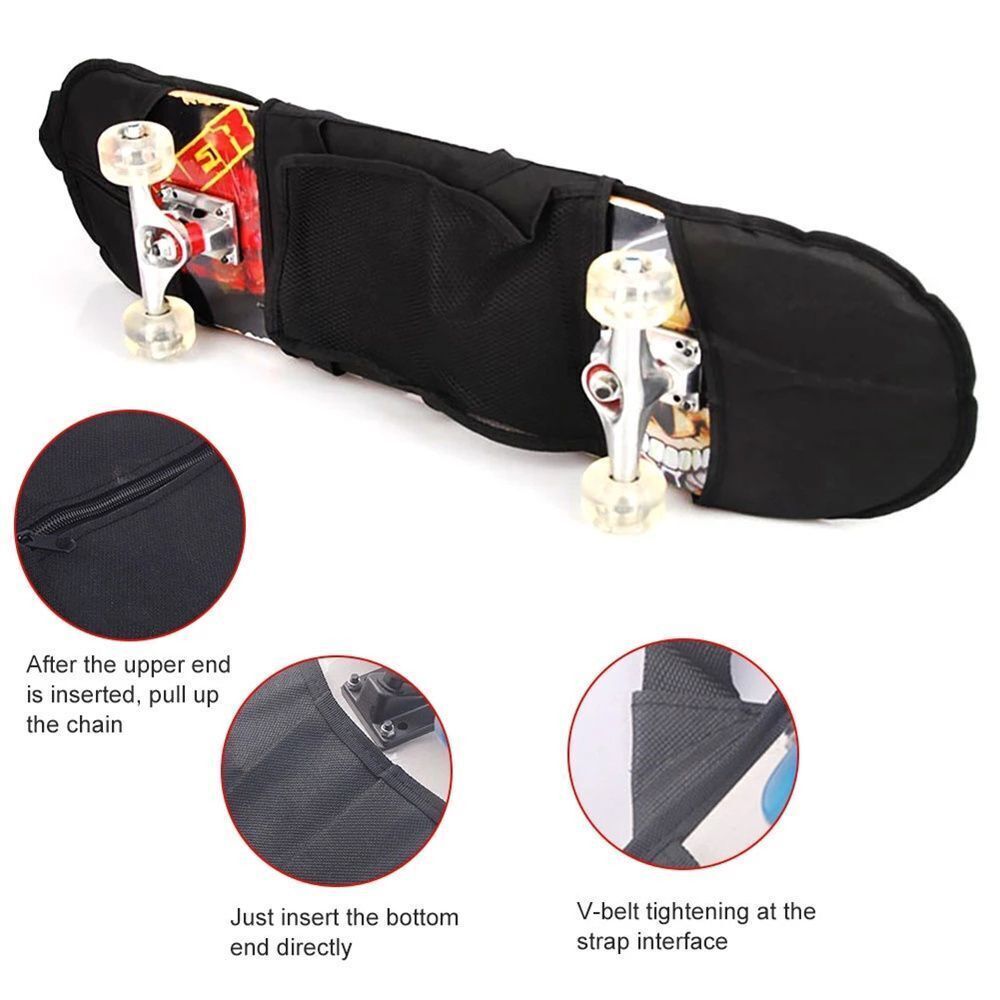 Universal Skateboard Carry Bag Backpack Skateboard Protector Longboard ...