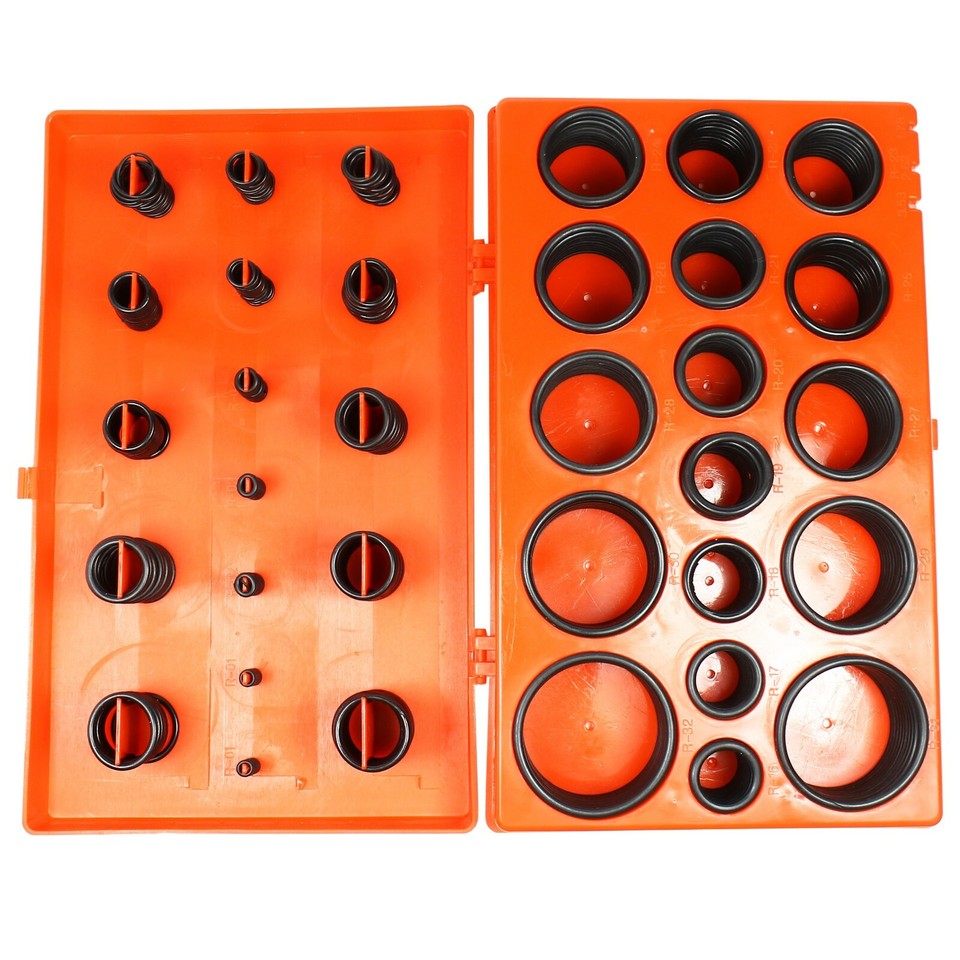 419 PCS Universal O Ring Assortment Set Metric Oil Proof Kit 32 Size O ...