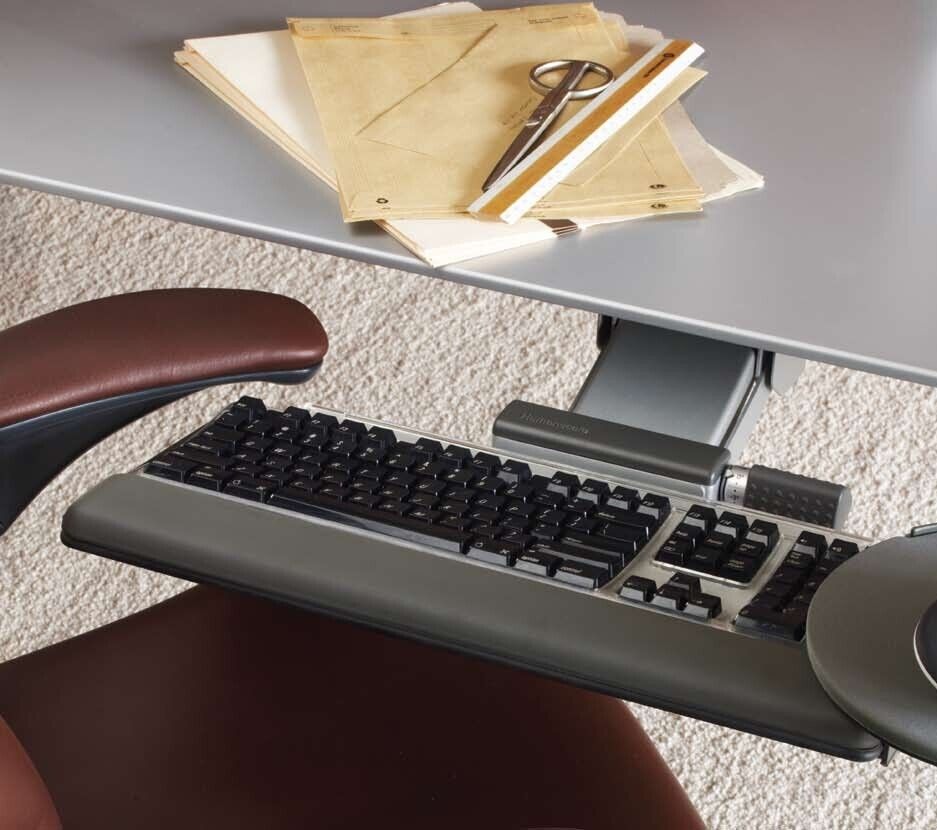 NEW Humanscale Series 950 Standard Compact Adjustable Keyboard Tray | eBay