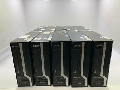 10x ACER Veriton X490G Core i5 3.2Ghz DC, 4GB MEM, NO HDD (SOLD AS IS ...