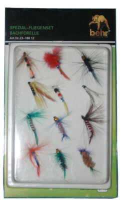 BEHR Fly Fishing lures. NEW in package 12 PACK | eBay