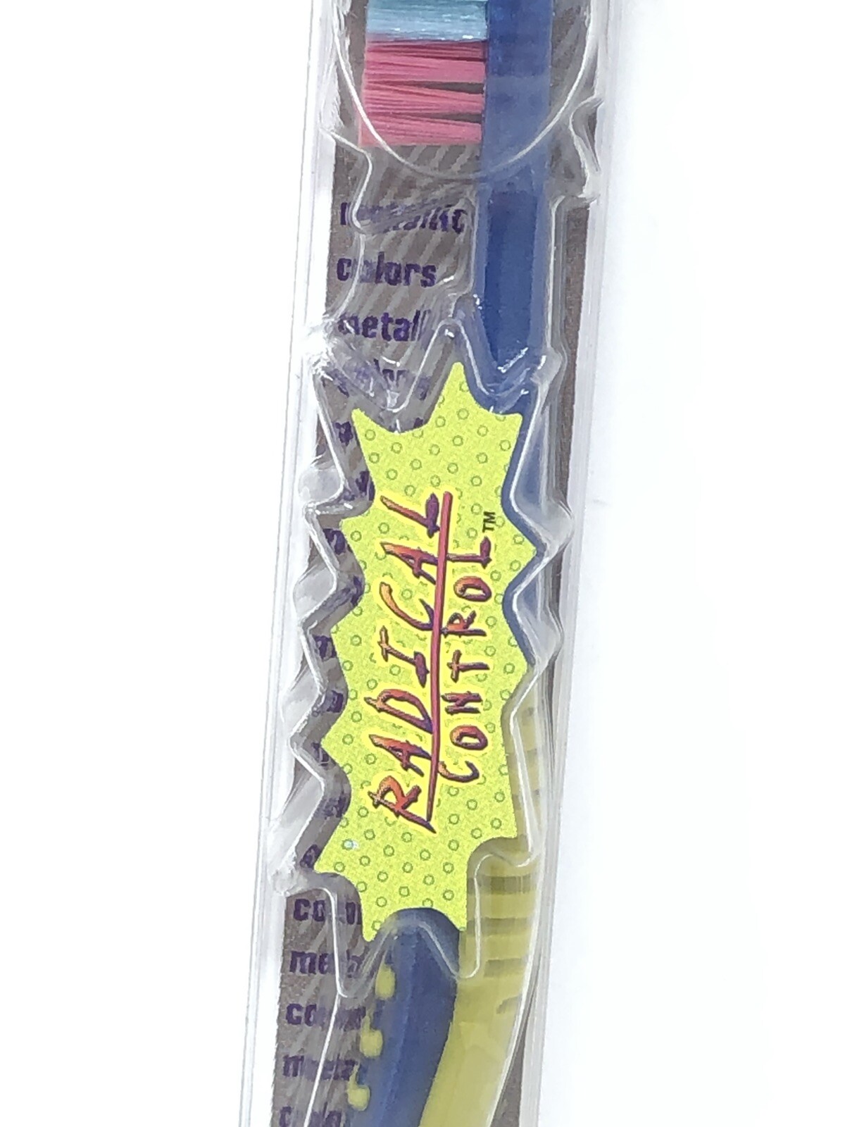 Vintage 90’s Oral-B Radical Control Soft Bristle Metallic Toothbrush ...